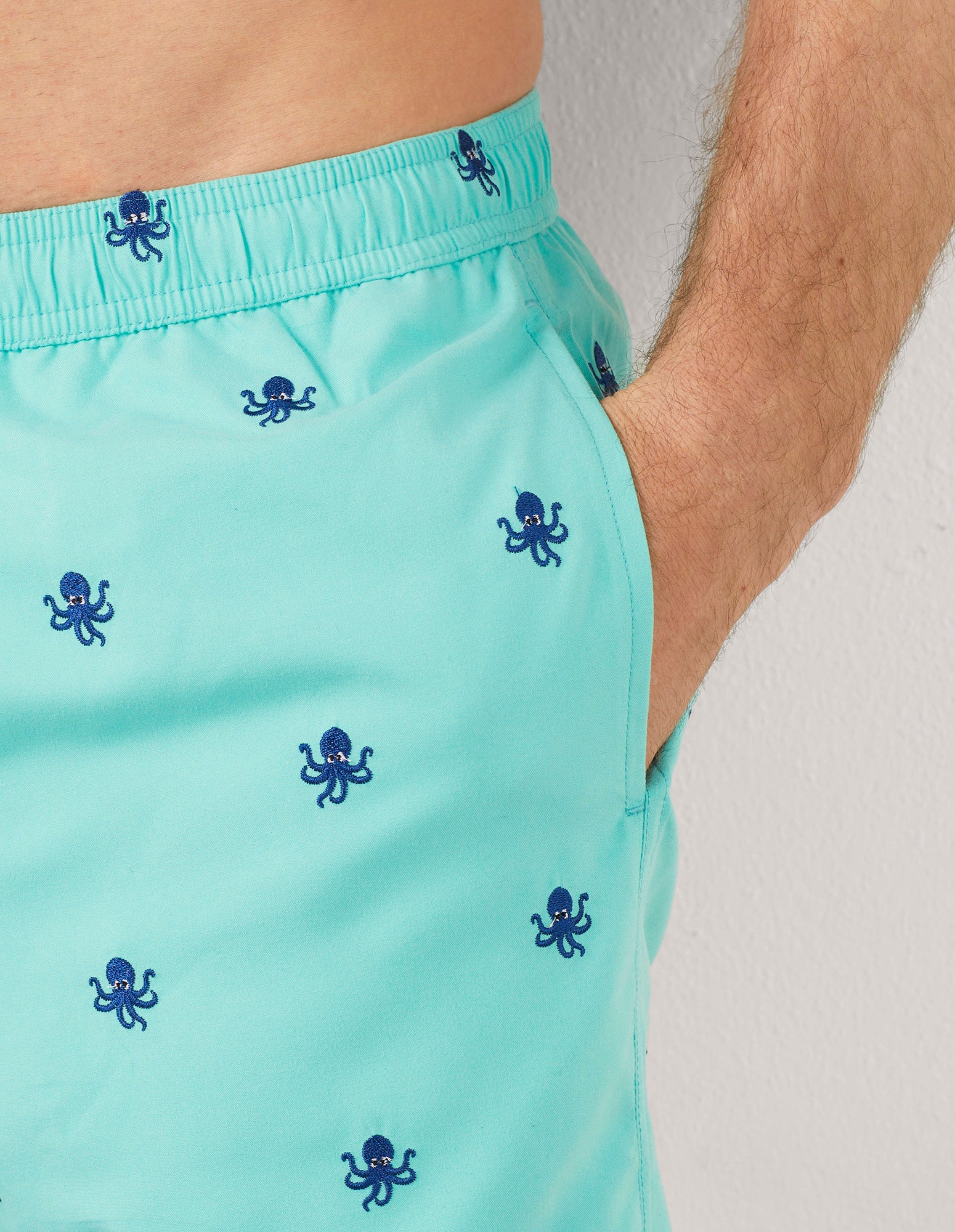 Herrenbadehose mit Oktopussen Coral Reef Bedruckt | Yamamay